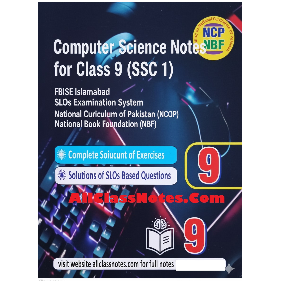 Computer Science Notes for Class 9 FBISE Islamabad SLOs Examination ...